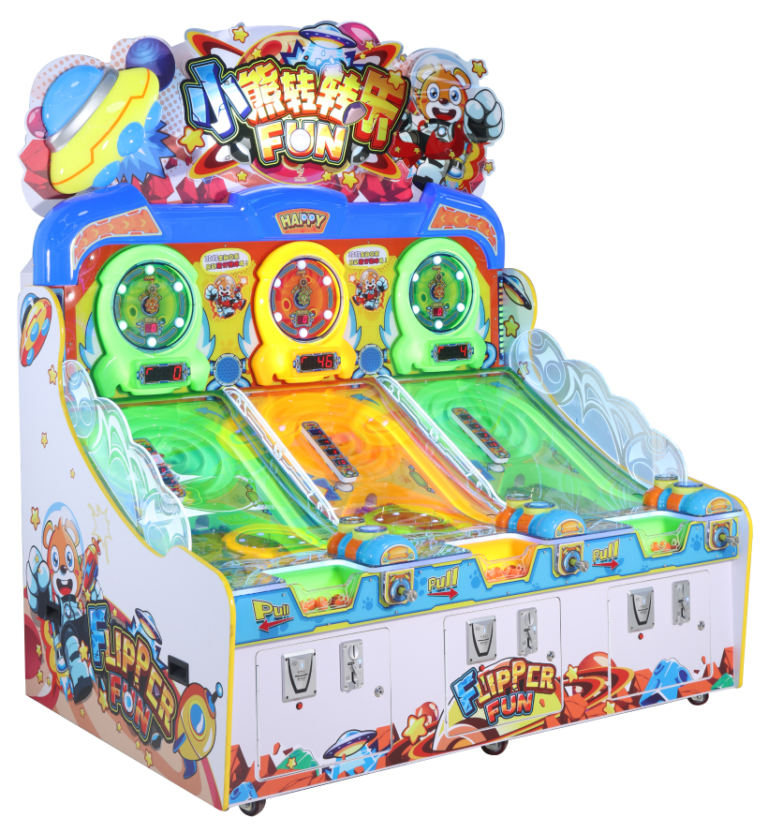 Bear Flip Fun - 3P Flipper Pinball Machines Wholesale | GM Tech